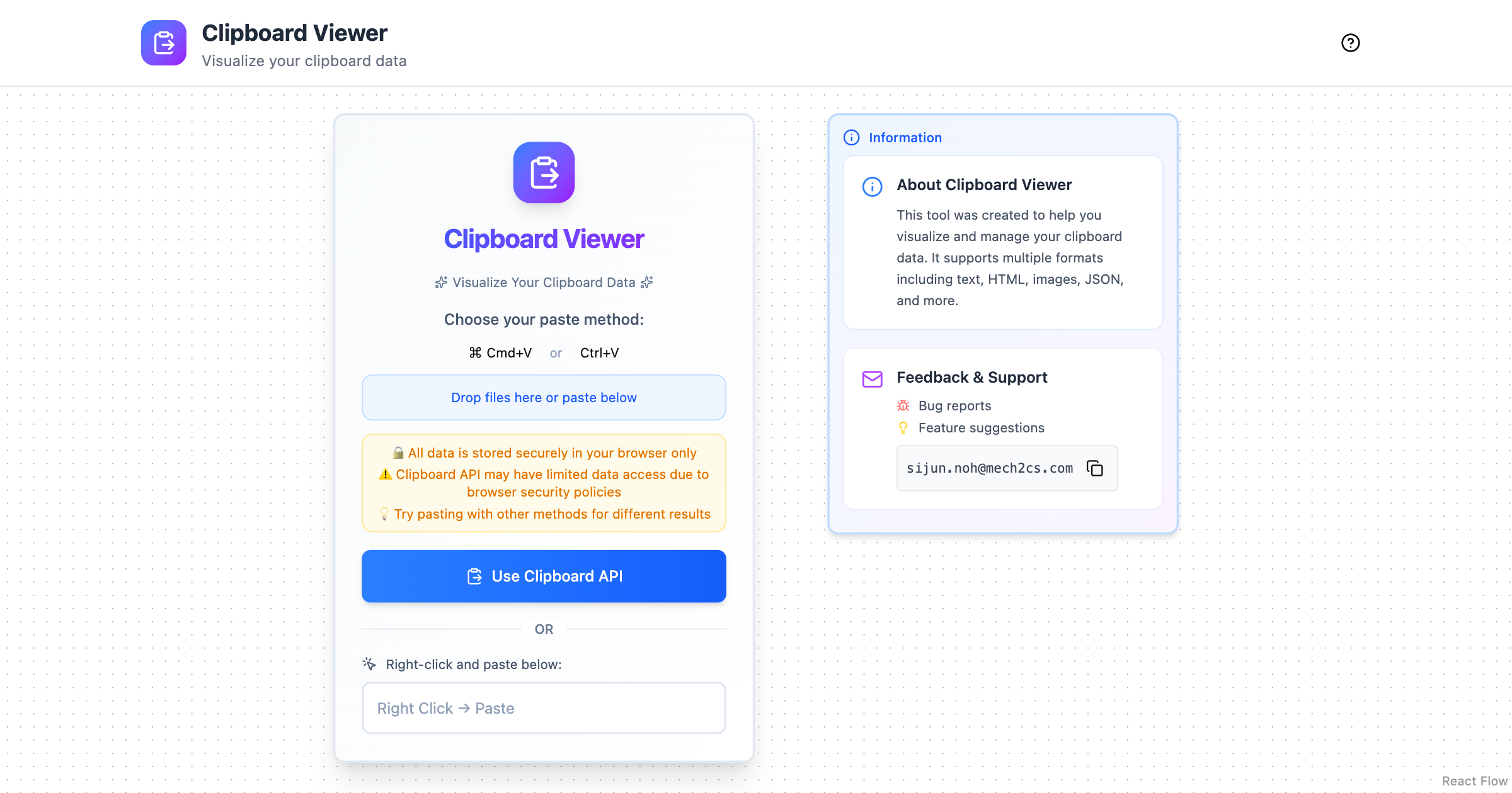 Clipboard Viewer - Visualize Your Clipboard Data